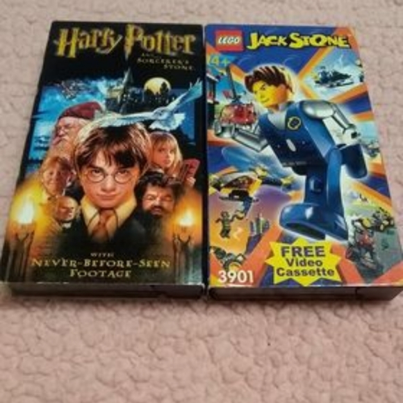 Media | Harry Potter Lego Vhs Tape Vcr Tape Bundled | Poshmark